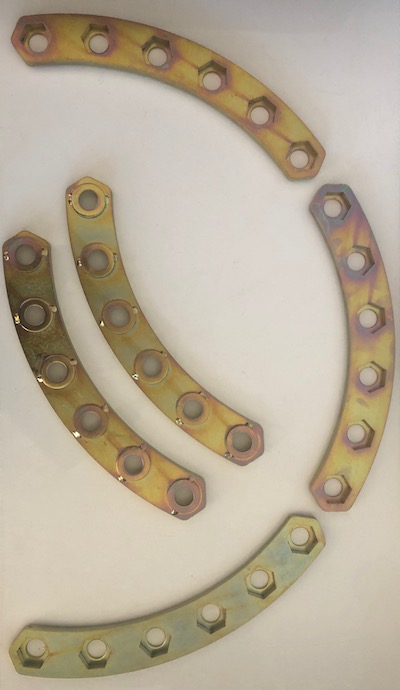 TORQUE PLATES - D10 Final Drive Segment Bolt Torque Retainer Plates ...